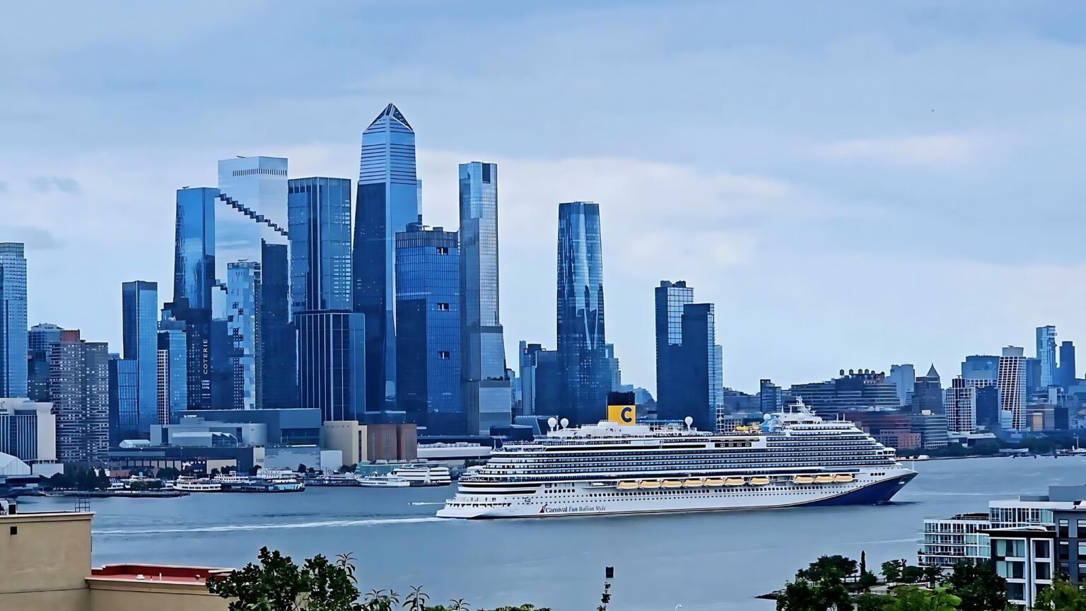 New York Skyline View from Hoboken, New Jersey - Stepwise Wonders ...