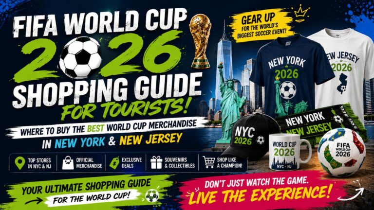 🇺🇸 FIFA World Cup 2026 Shopping Guide for Tourists: Where to Buy the ...